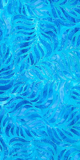 Cooling Tie - Aqua Fern Batik | Cooling Ties | Practical Design ...